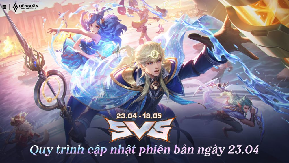 QUY TRÌNH CẬP NHẬT PHIÊN BẢN MỚI LỄ HỘI 5V5 | Liên Quân Mobile