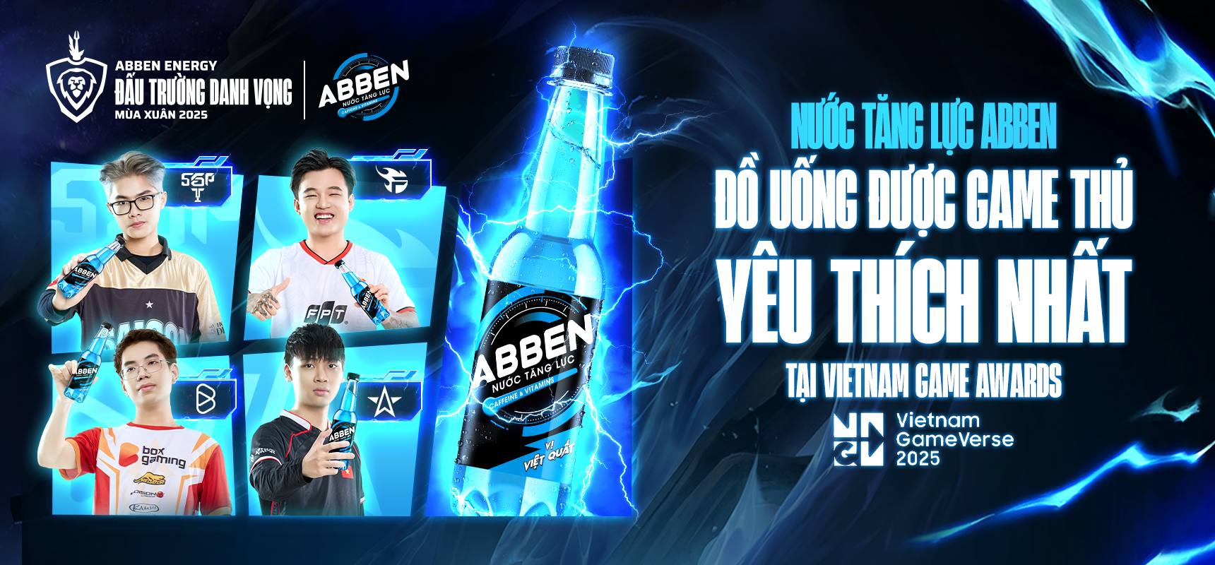 ABBEN – THỨC UỐNG QUỐC DÂN THẾ HỆ MỚI CỦA GAMER | Liên Quân Mobile